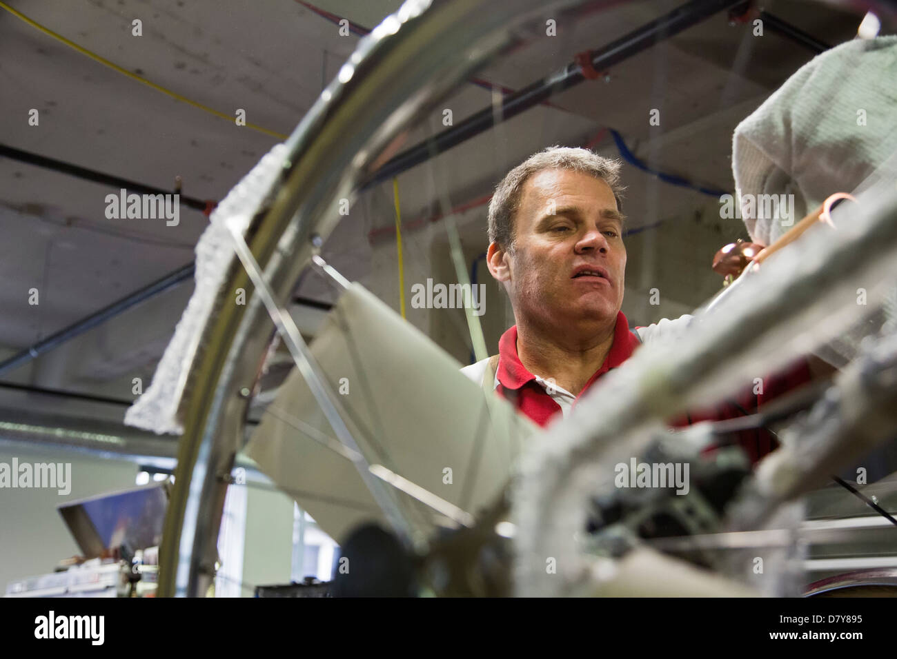 Bicycle Manufacturing in Detroit Stock Photo - Alamy