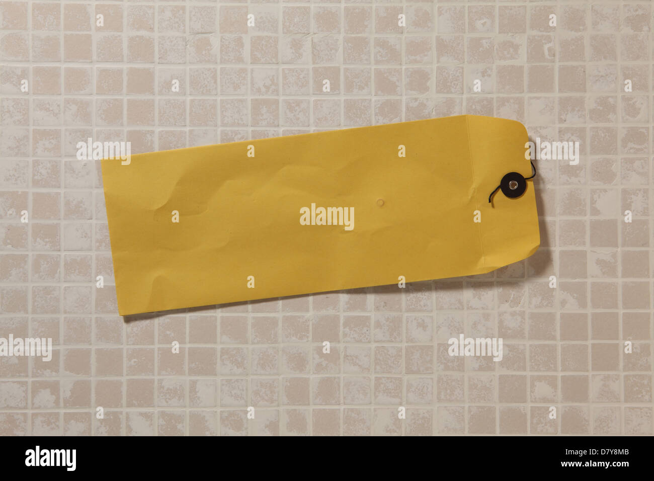 An air mail envelope slightly worn and torn Stock Photo - Alamy