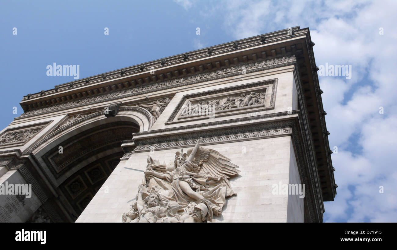 The Arch of Triumph is one of the most famous monuments in Paris ...