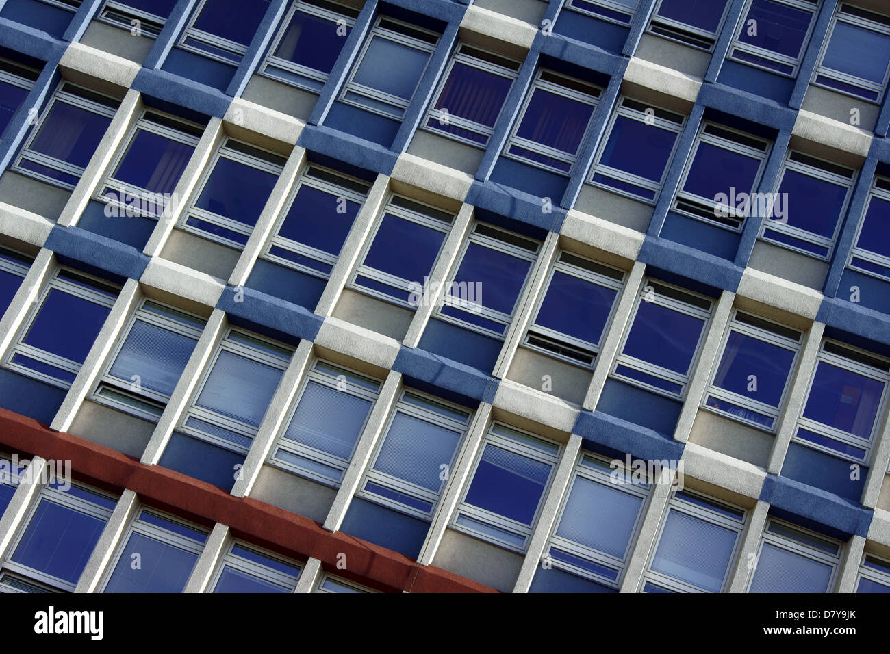 tower block in Poznan, Poland Stock Photo - Alamy