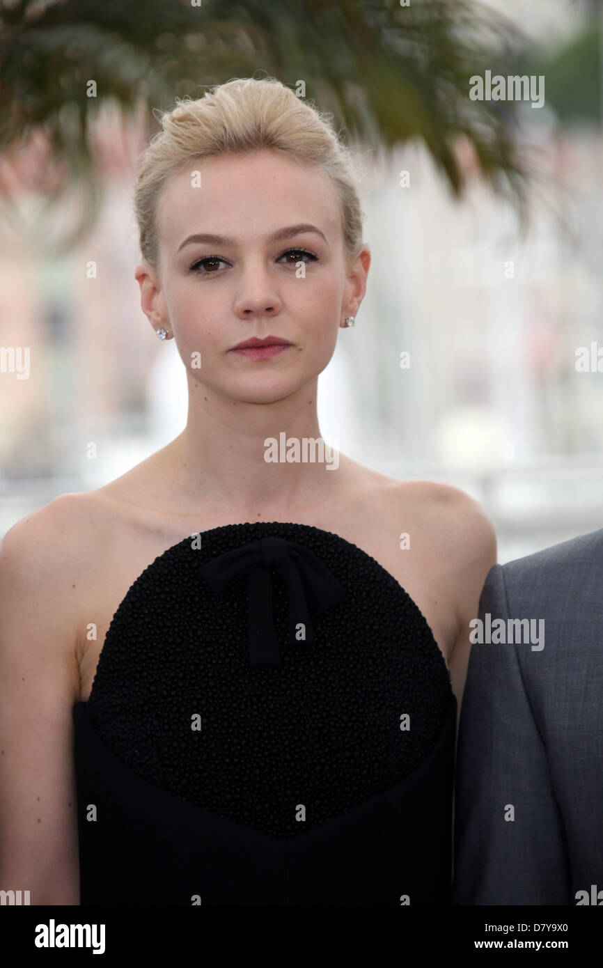 Cannes, France. May 15, 2013. British actress Carey Mulligan poses ...