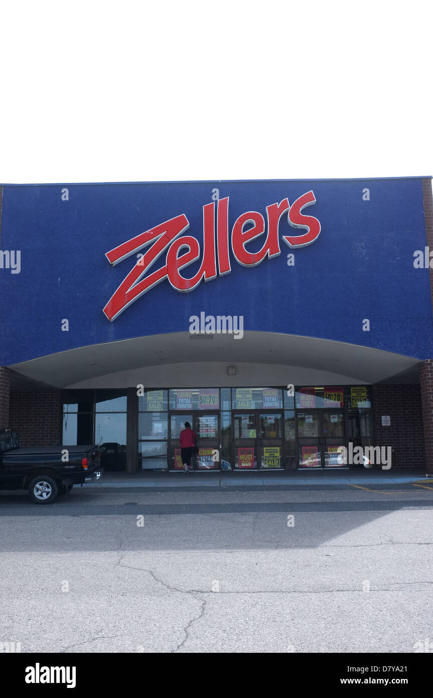 The majority of the Zellers locations across the country are closing ...