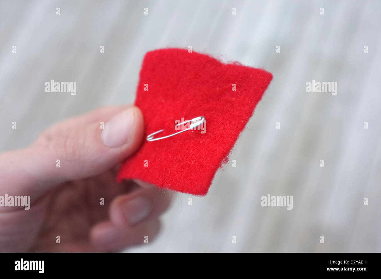 The red square is the official symbol of support for the students ...