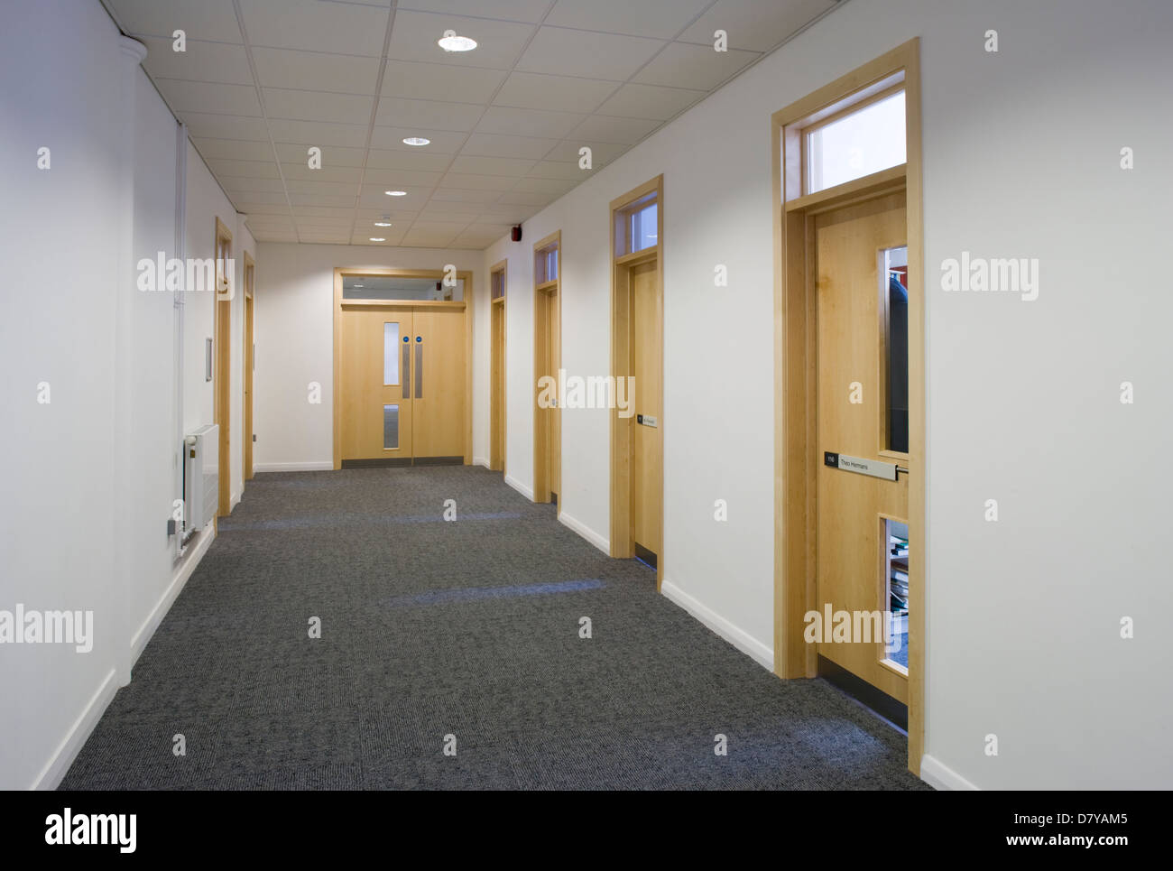 Architecture college contemporary corridor design education interior ...