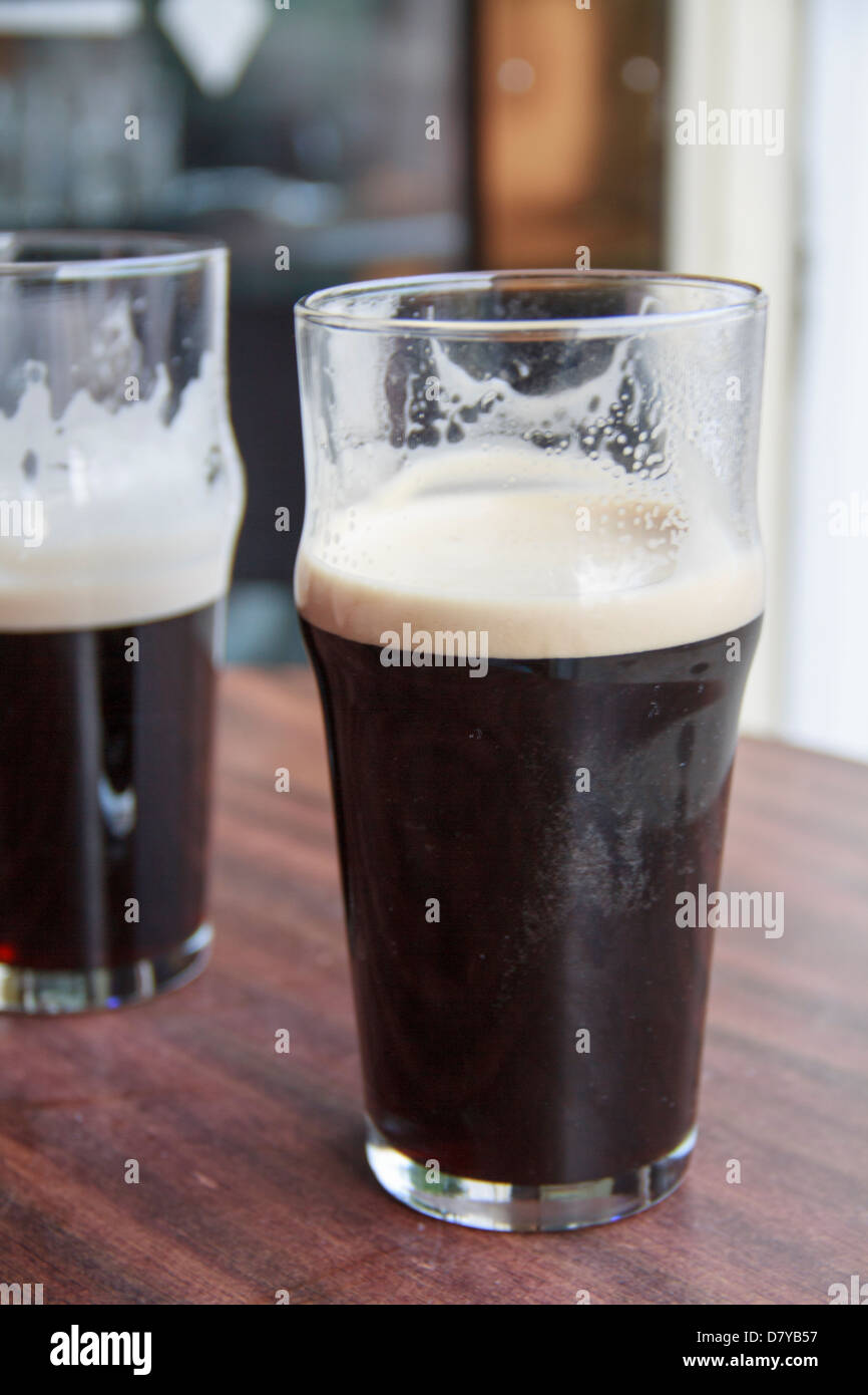 Double Chocolate Stout Stock Photo - Alamy