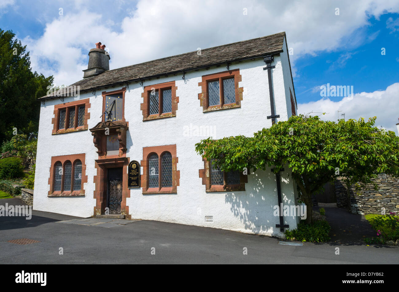 Hawkshead Grammar School, Lake District, National Park, Cumbria ...