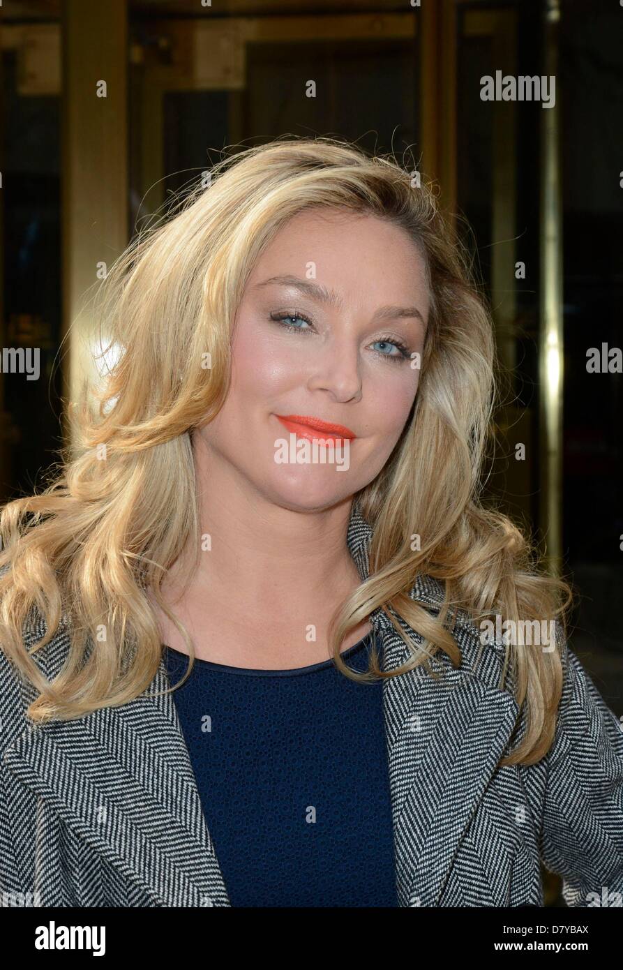 New York. USA. May 15th 2013. Elisabeth Rohm (at Pix11 Morning News) in ...