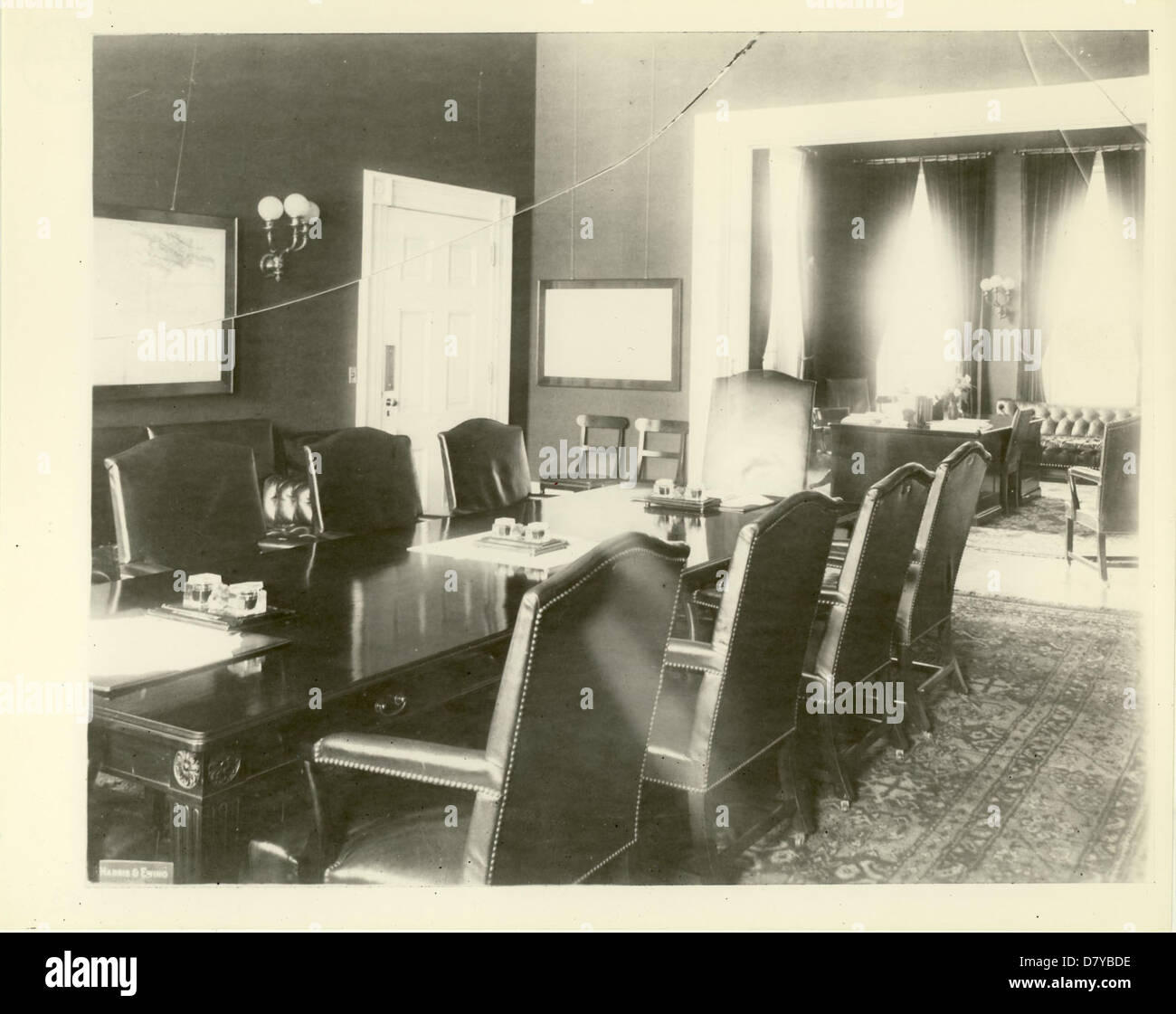 The Cabinet Room in the White House serves as the official meeting ...