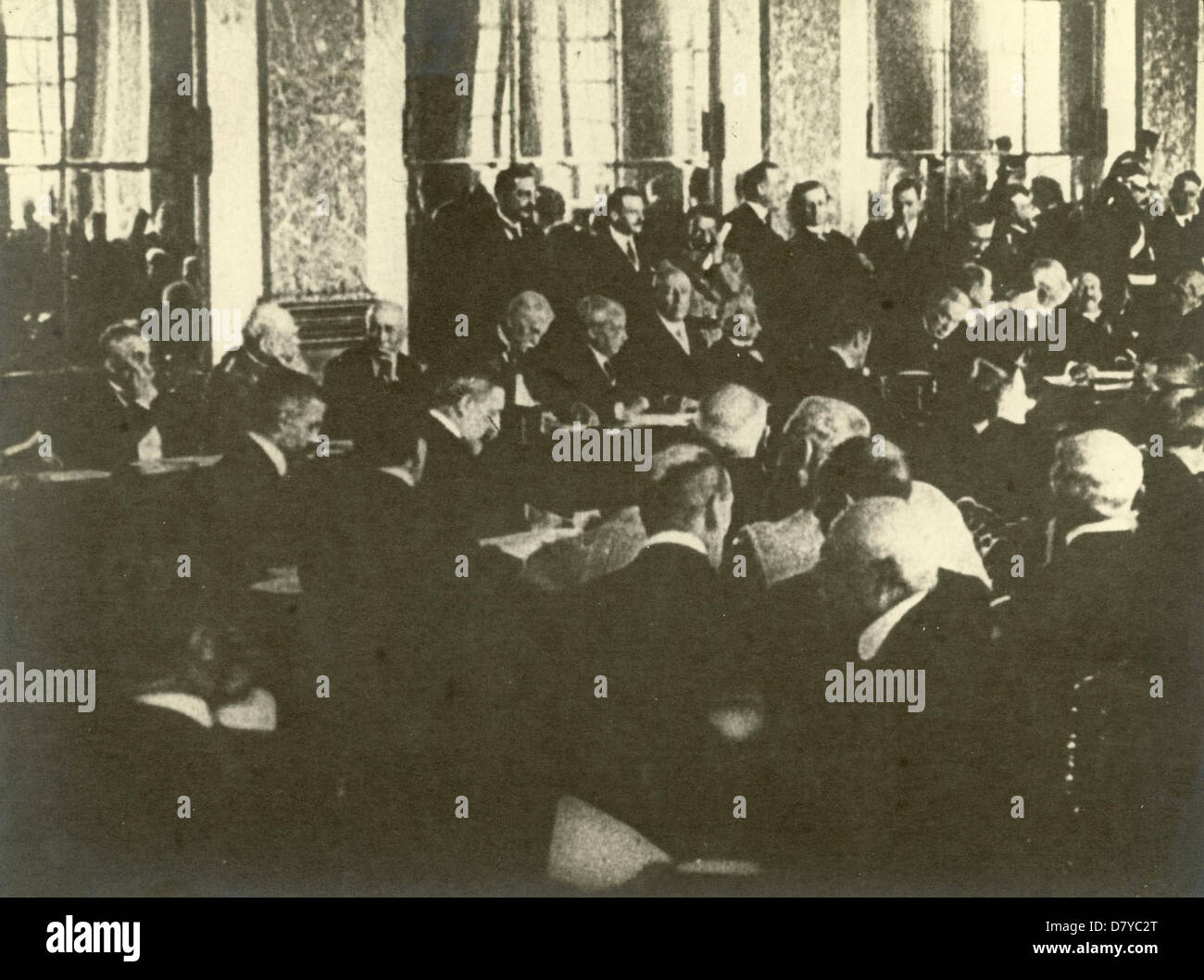 The Versailles Peace Conference, held in 1919, officially ended World War I. The treaty set the ...