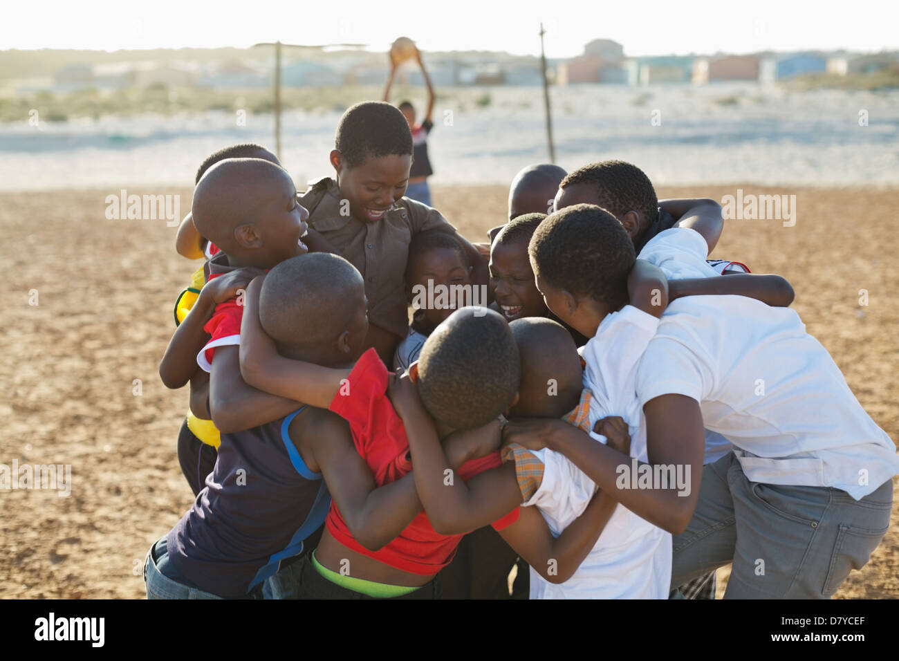 Huddled together hi-res stock photography and images - Alamy