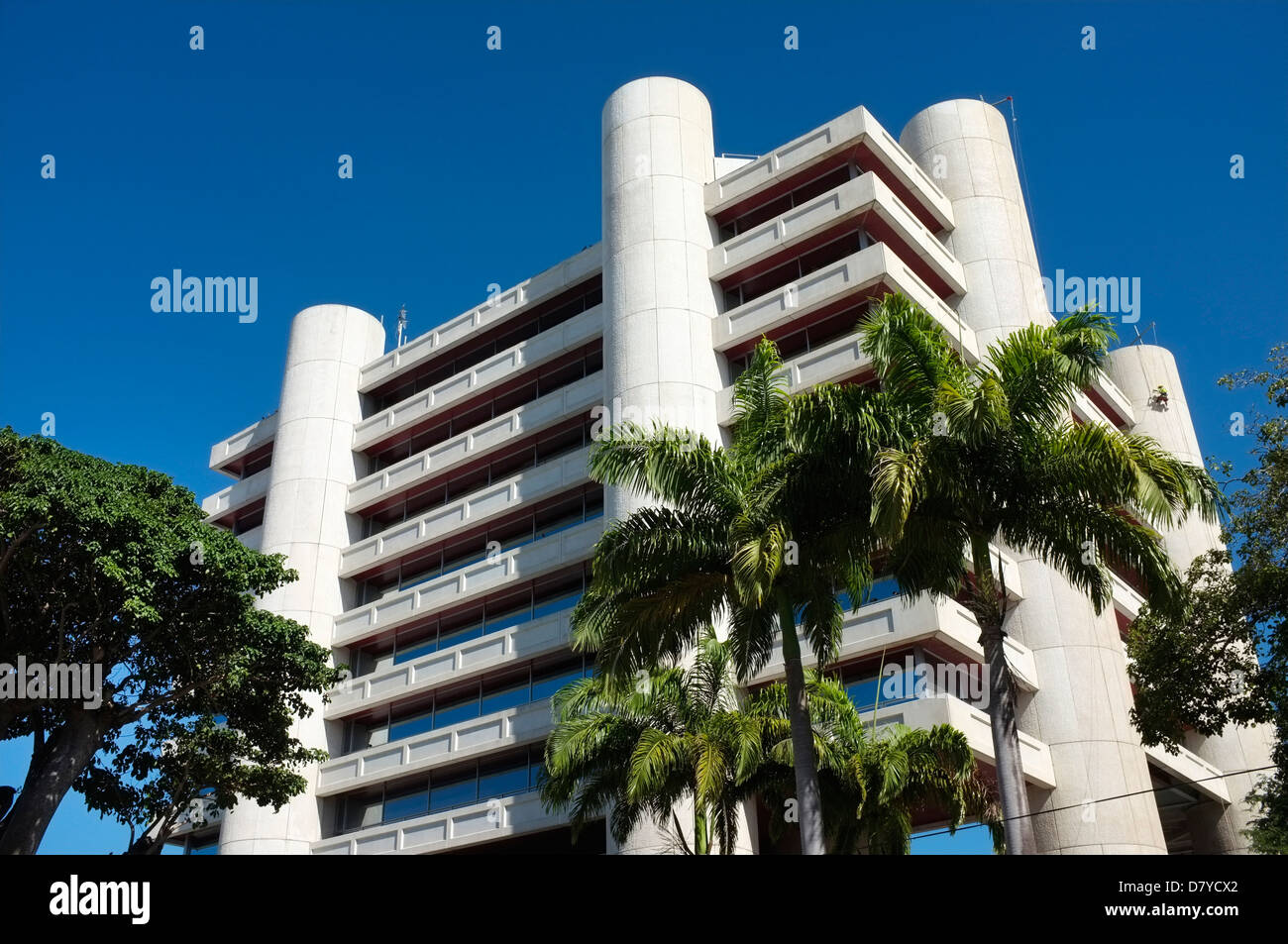 Modern office building in Bridgetown, Barbados Stock Photo - Alamy