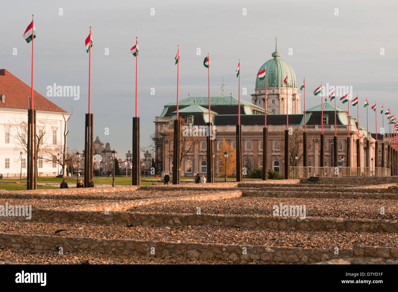 Budapest city flag hi-res stock photography and images - Alamy