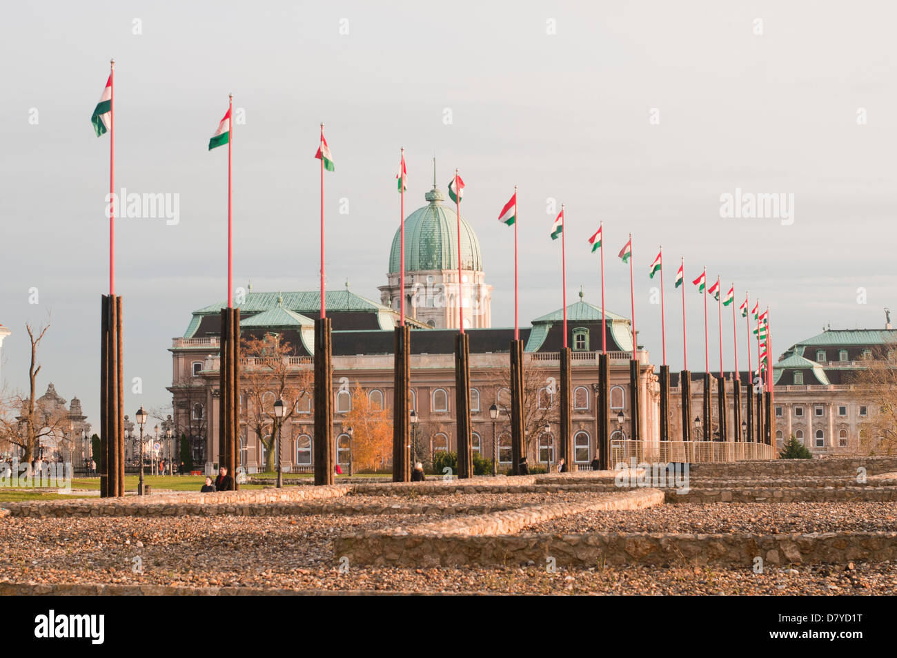 Budapest city flag hi-res stock photography and images - Alamy
