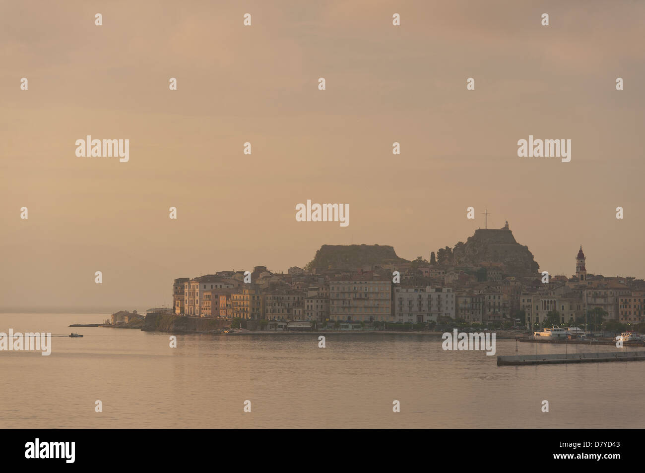 Corfu old town at dawn, Greece. © Ian Cumming Stock Photo - Alamy