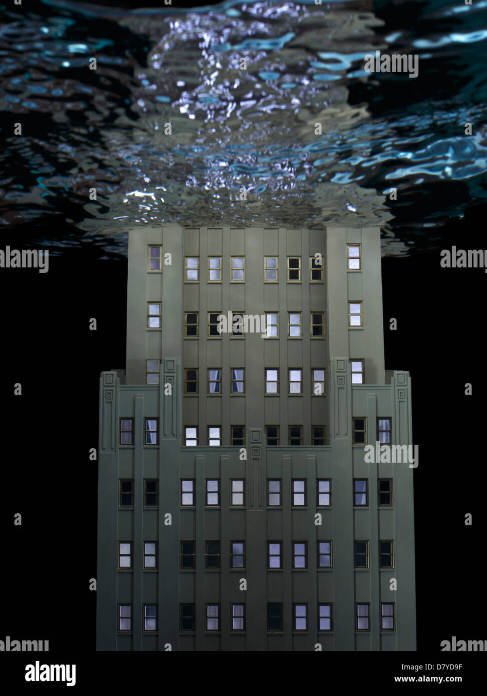 High rise building flood water hi-res stock photography and images - Alamy