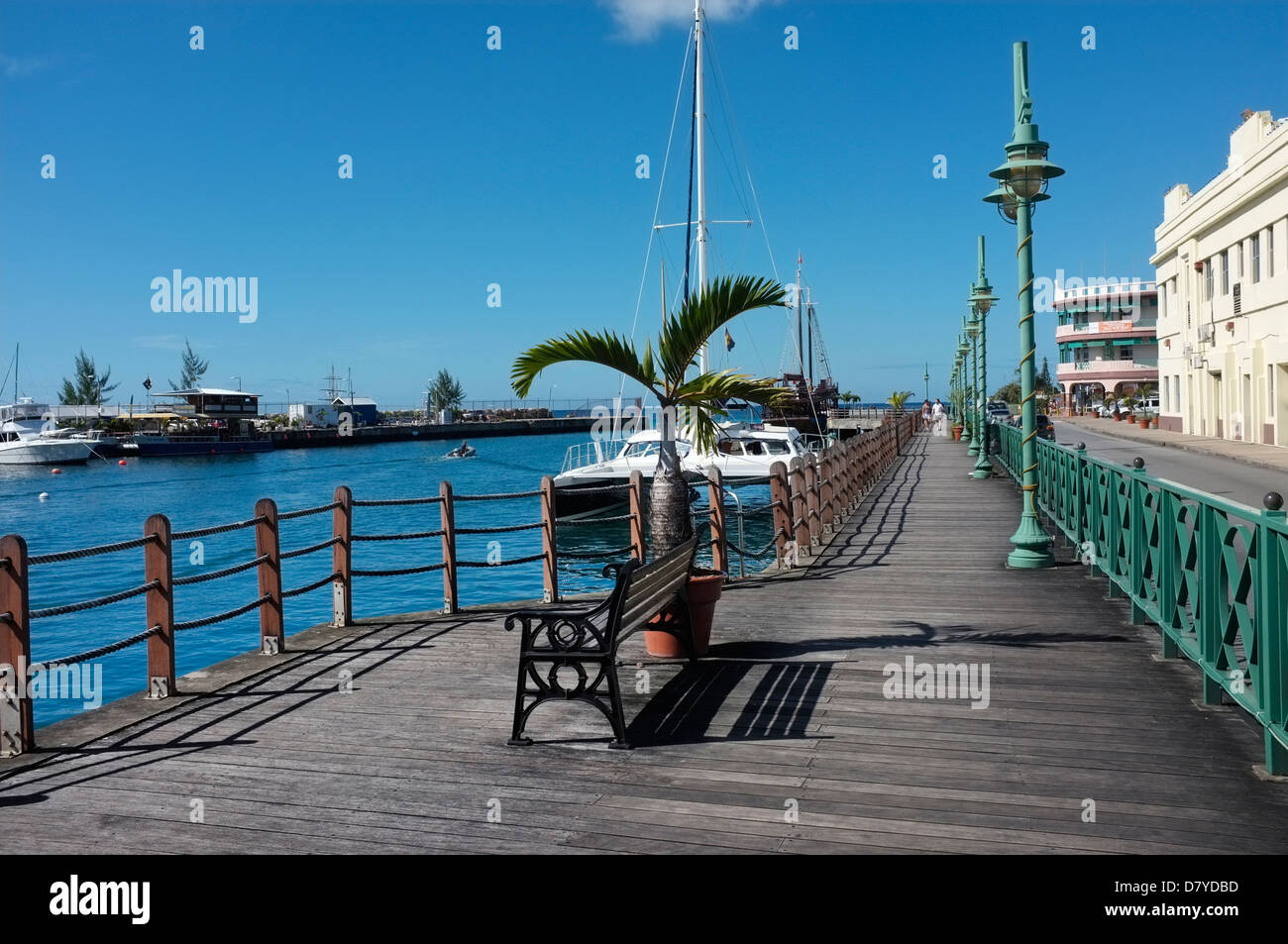 Harbour and Marina at Bridgetown, Barbados Stock Photo - Alamy