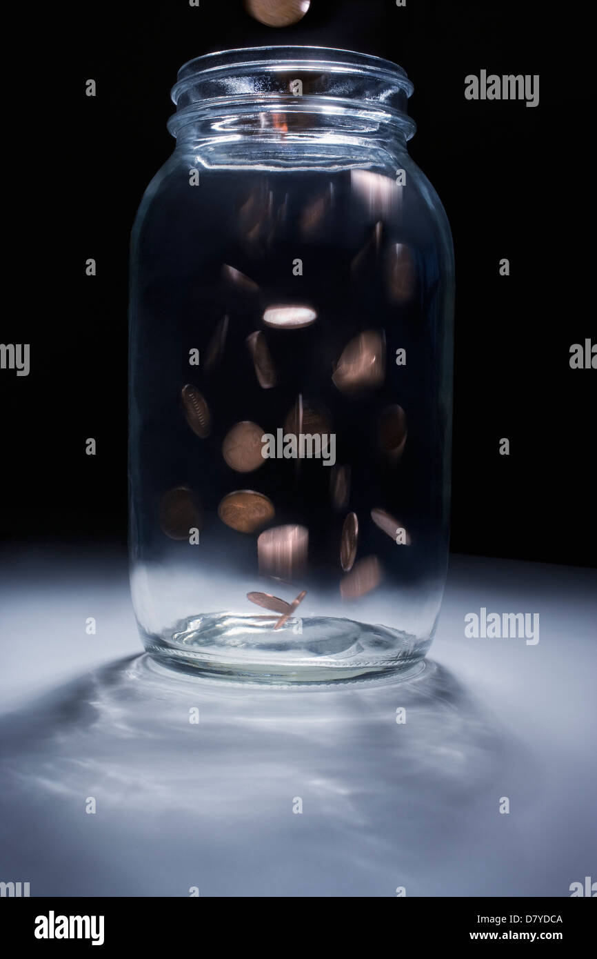 Change jar up close hi-res stock photography and images - Alamy