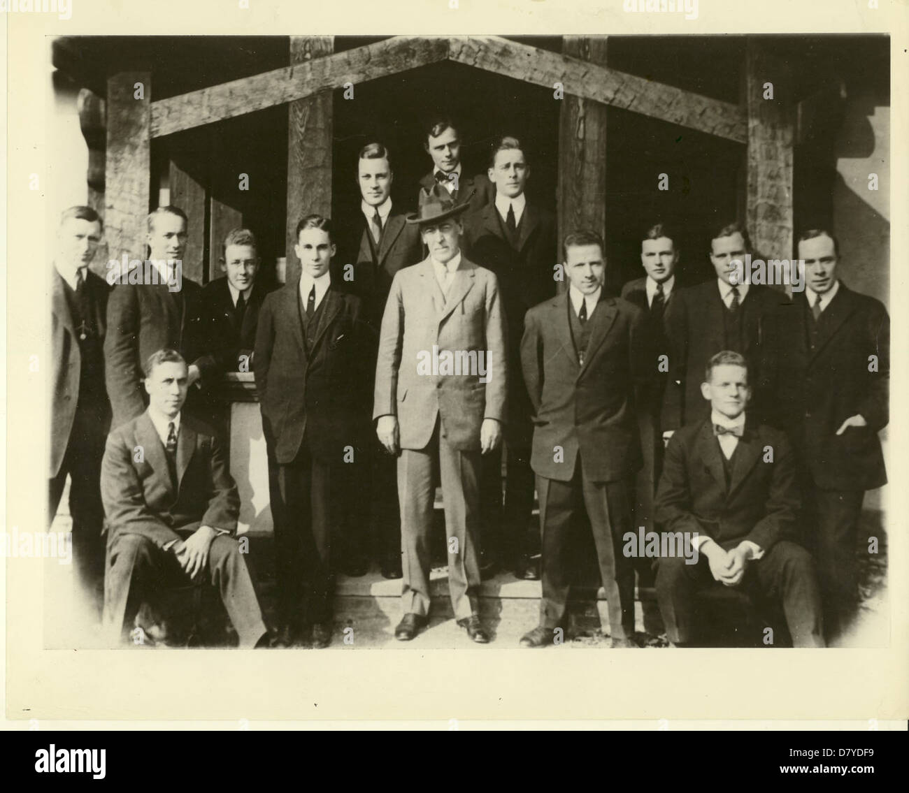 Princeton students with woodrow wilson hi-res stock photography and ...