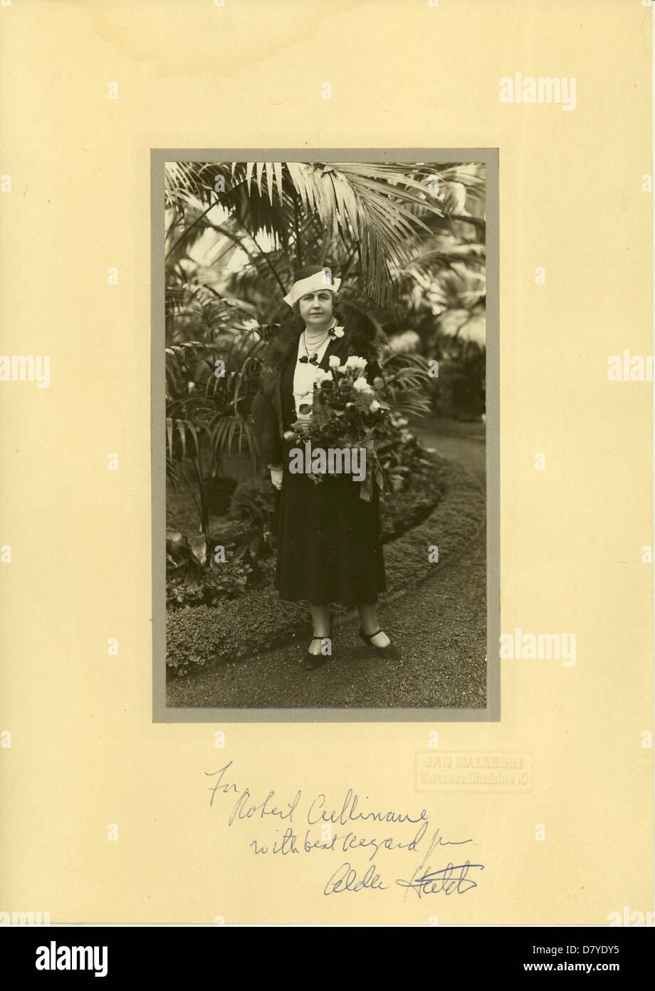 A historical image of Edith Bolling Galt Wilson, showcasing her ...