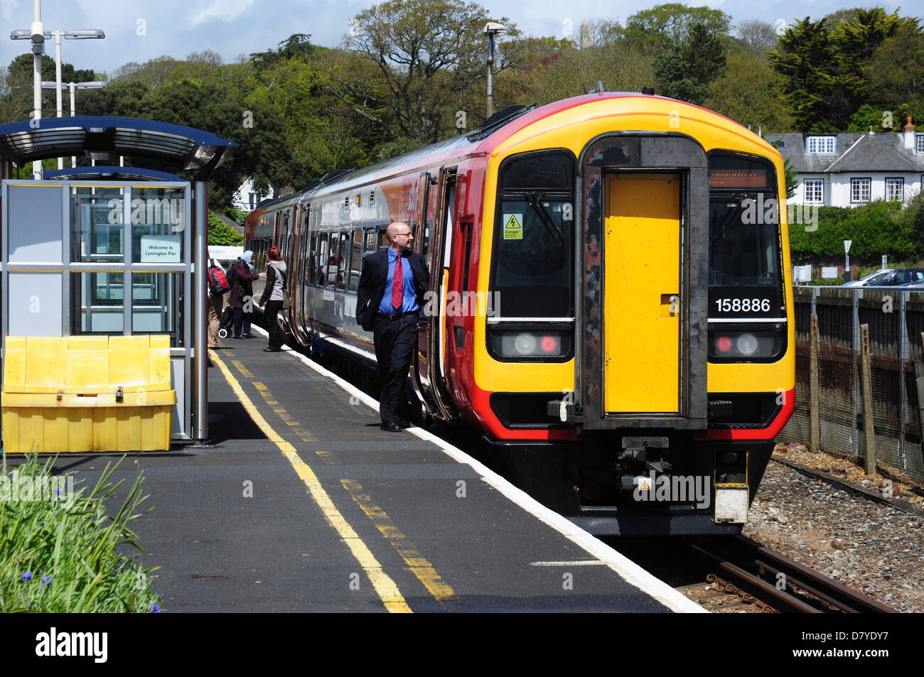Class 158 express sprinter hi-res stock photography and images - Alamy