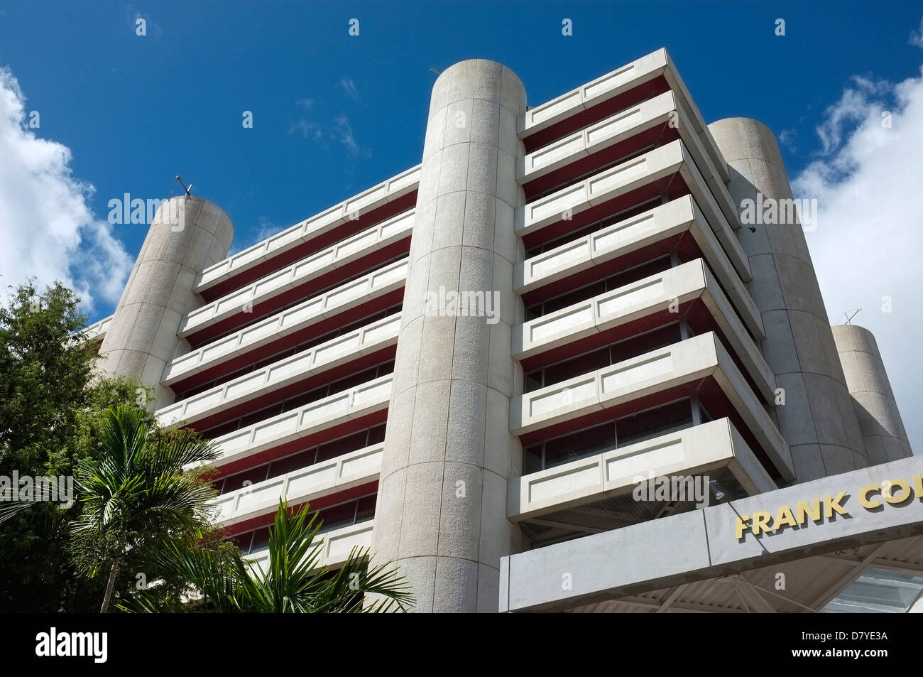 Modern office building in Bridgetown, Barbados Stock Photo - Alamy