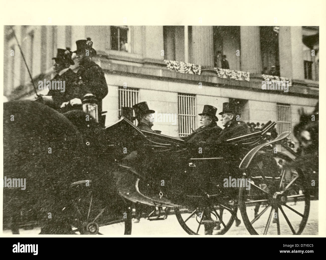 A photograph of Woodrow Wilson during his first presidential ...