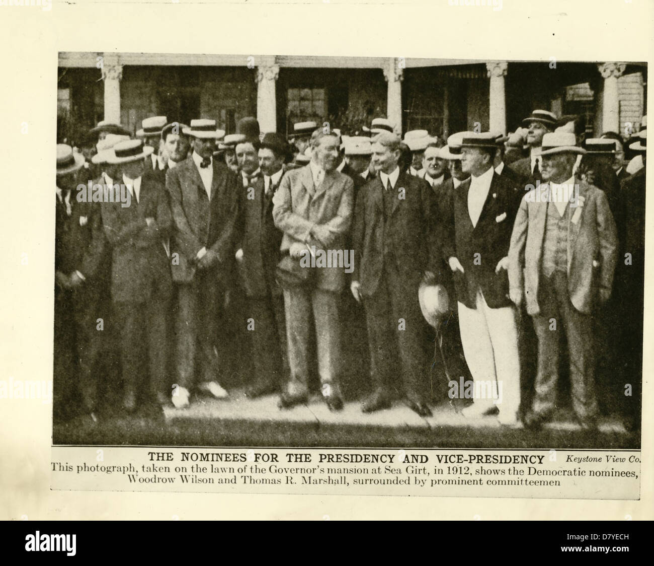 The 1912 U.S. presidential campaign featured nominees Woodrow Wilson ...