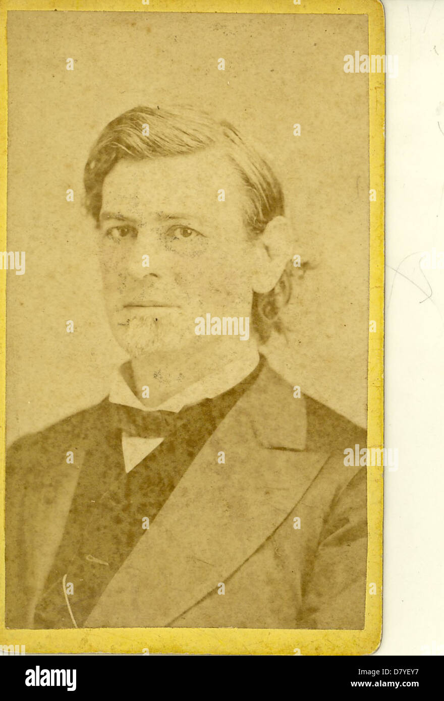 A historical photograph of Joseph Ruggles Wilson, an important American ...