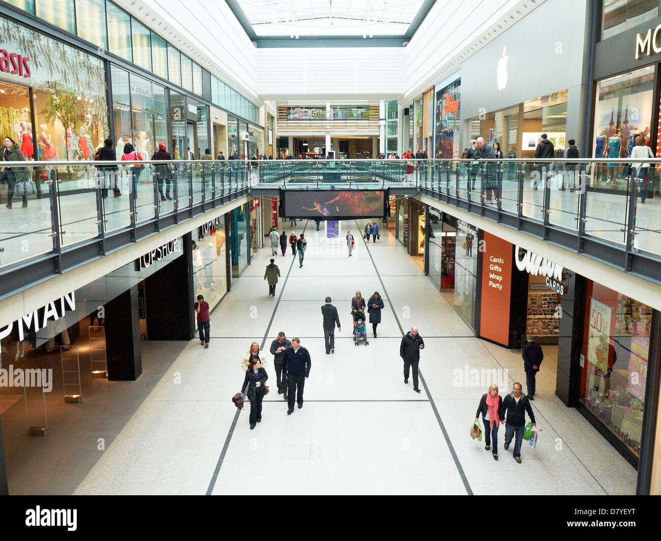 The Arndale shopping centre in Manchester UK Stock Photo - Alamy