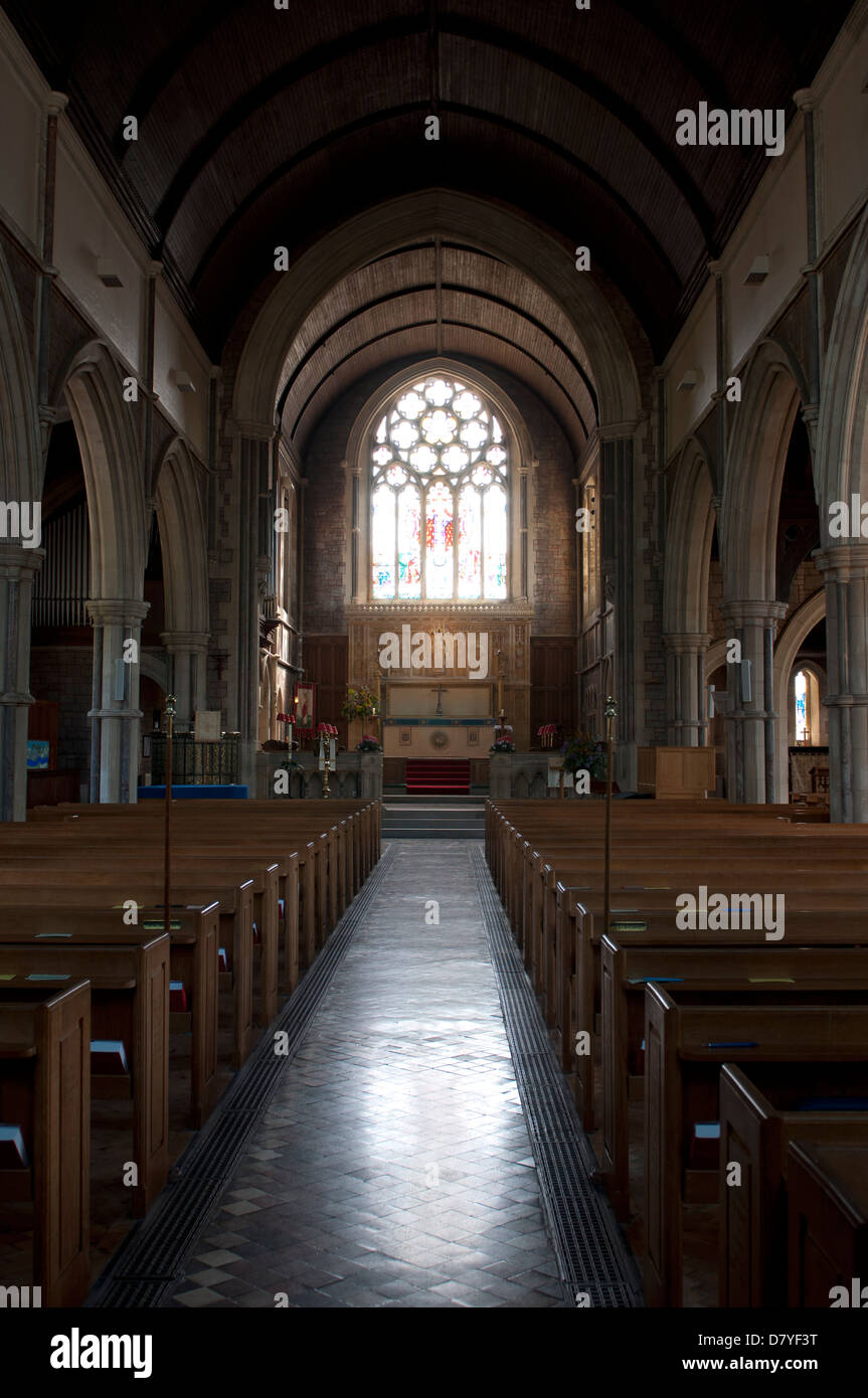 Church uk interior devon hi-res stock photography and images - Alamy