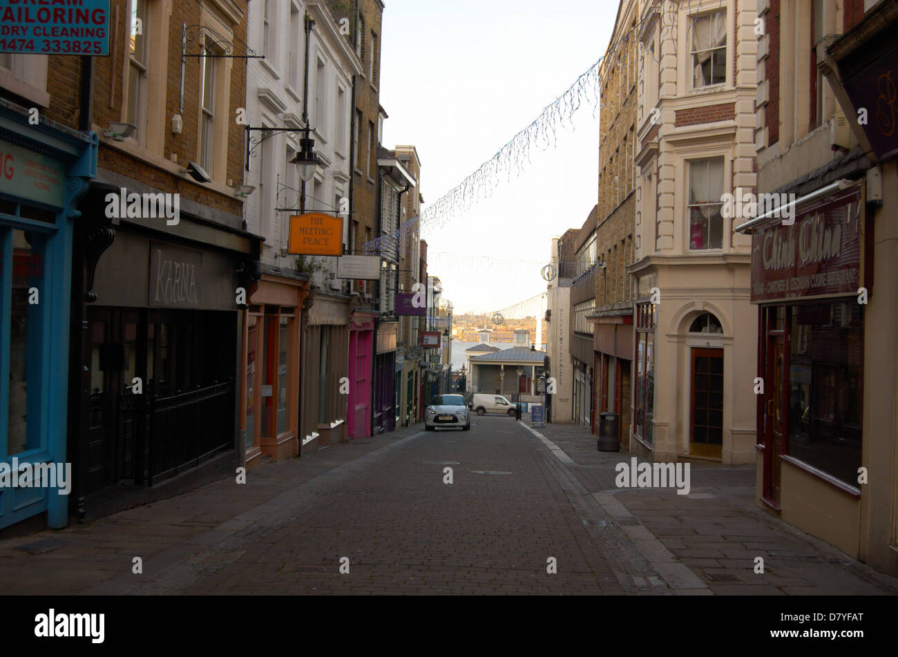 High Street in Gravesend in Kent, England Stock Photo - Alamy