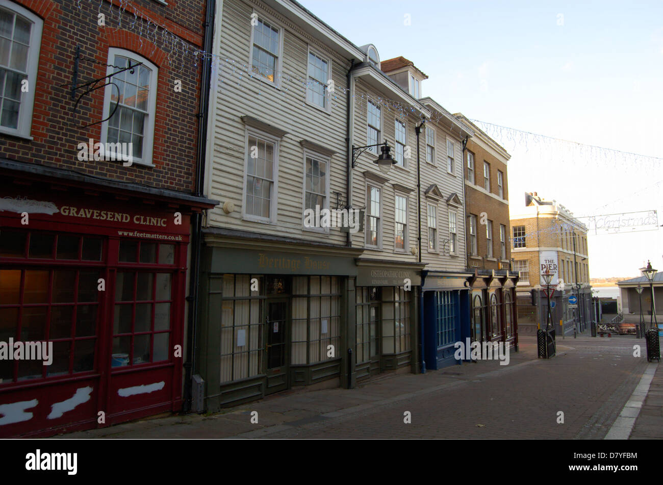 High Street in Gravesend in Kent, England Stock Photo - Alamy