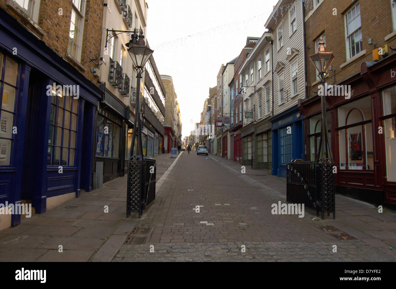 High Street in Gravesend in Kent, England Stock Photo - Alamy