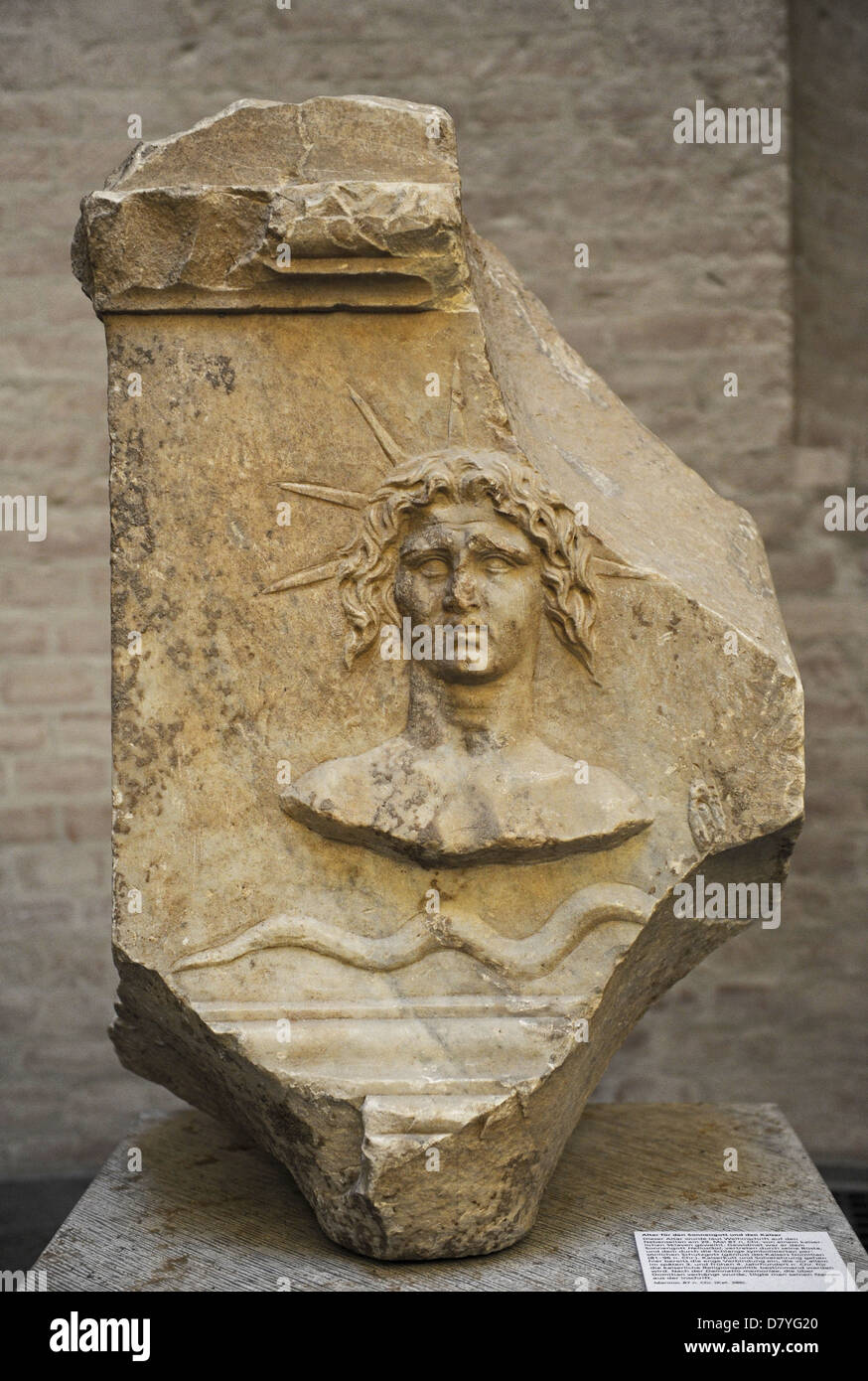 Sol roman sun god hi-res stock photography and images - Alamy