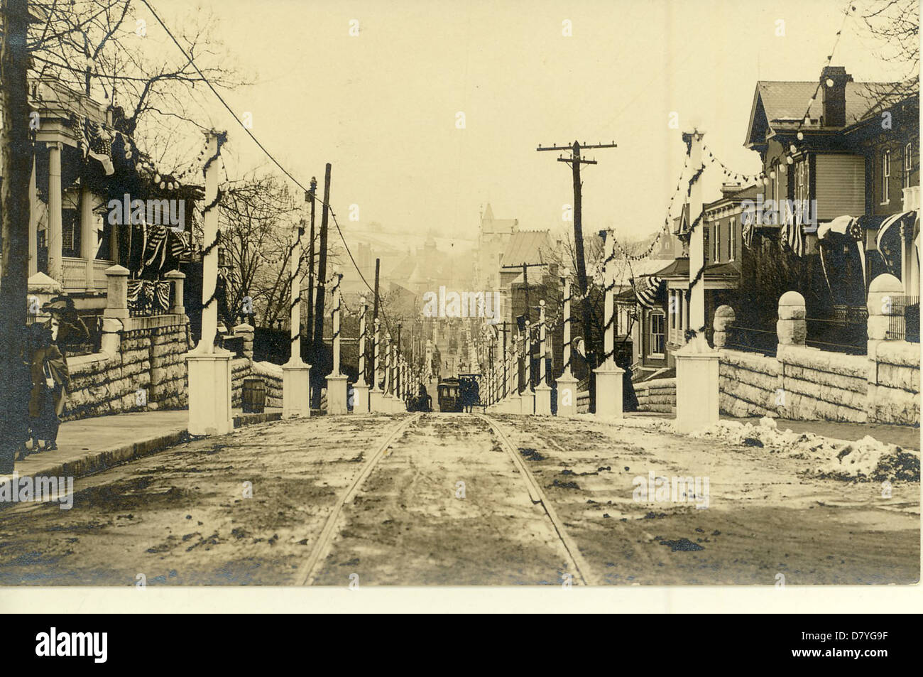 This image showcases the decorative elements along Beverly Street ...