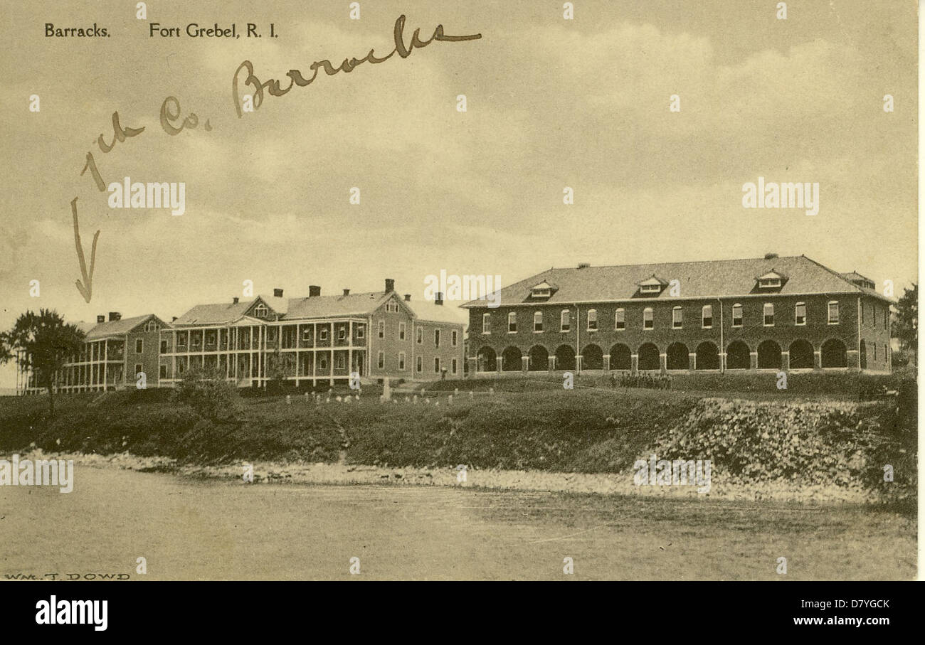 Fort Greble, R.I Stock Photo - Alamy