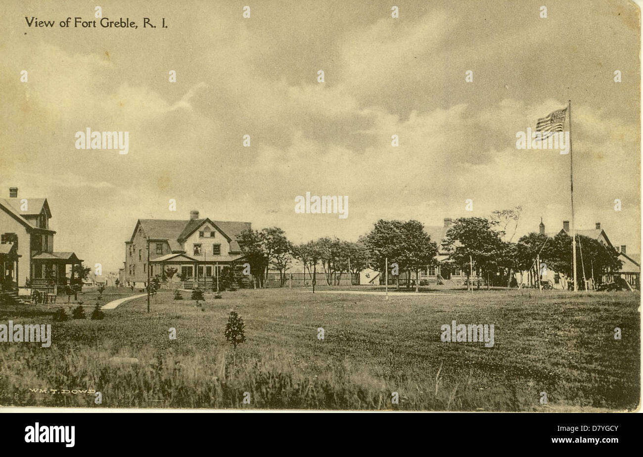 Fort Greble, R.I Stock Photo - Alamy