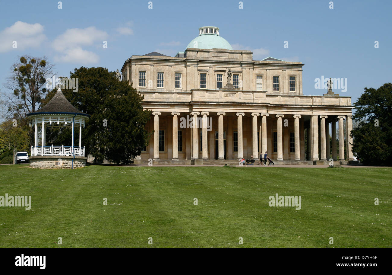 Pittville Park and Pump Room Cheltenham Gloucestershire England UK ...