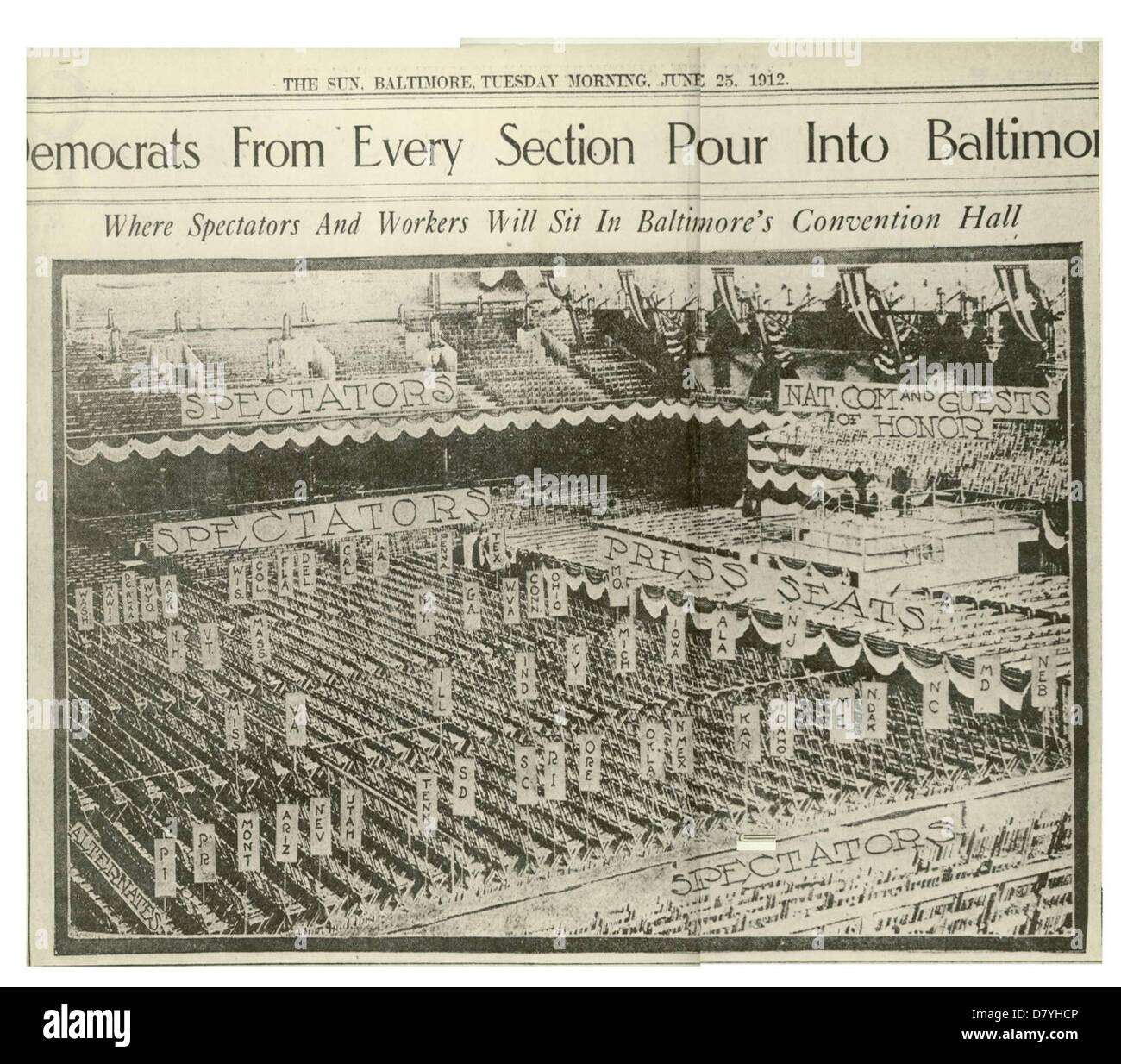 1912 democratic convention hi-res stock photography and images - Alamy