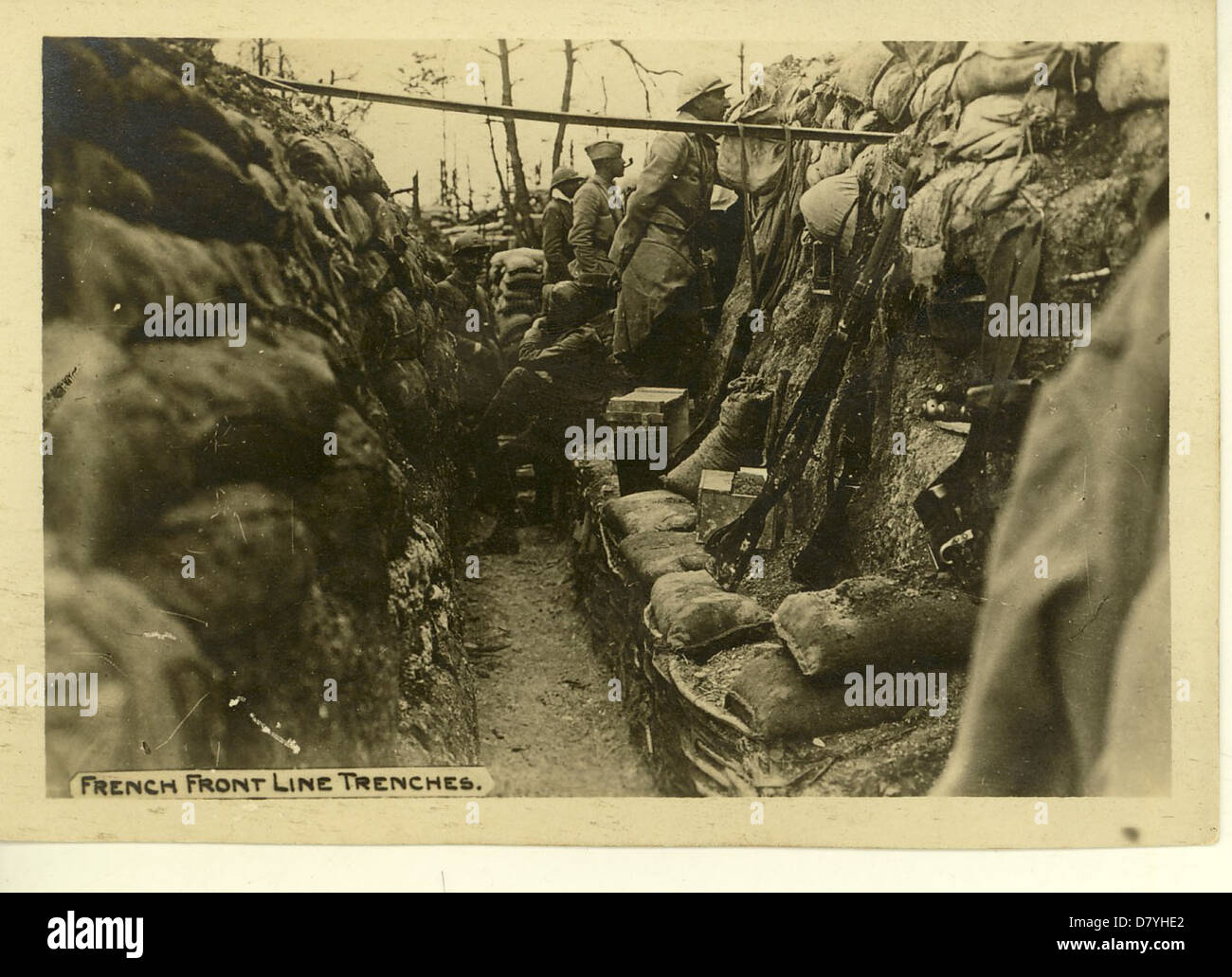 French trenches hi-res stock photography and images - Alamy