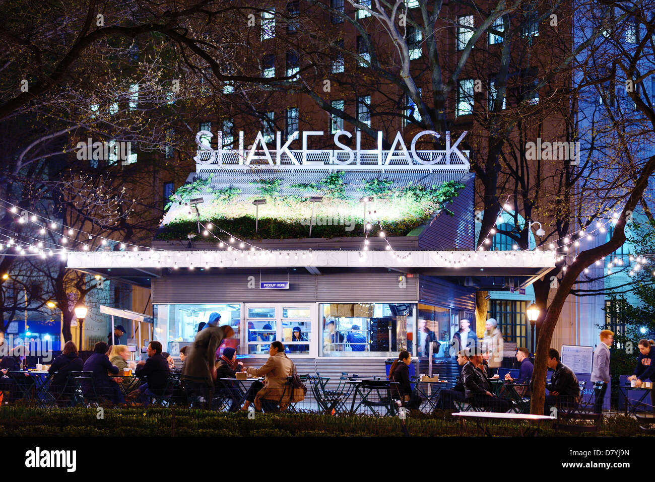 The Shake Shack diner in New York City Stock Photo - Alamy