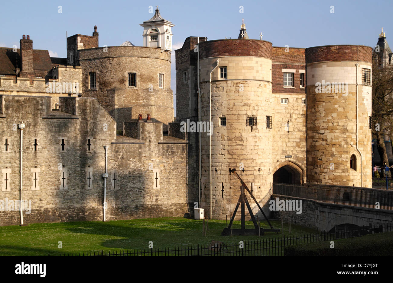 Byward Tower of the Tower of London Stock Photo - Alamy