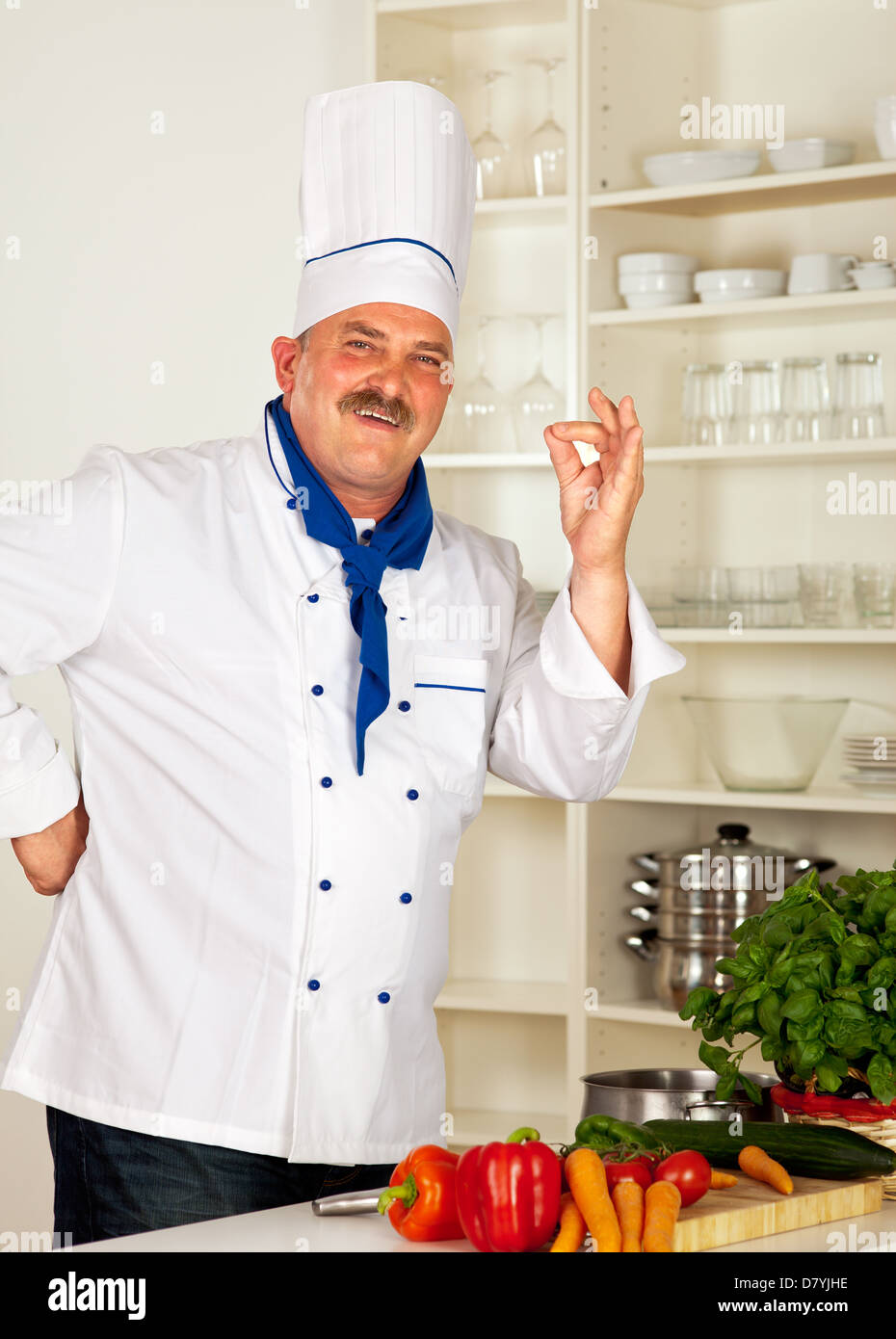 cook in kitchen Stock Photo - Alamy cook in kitchen Stock Photo - Alamy