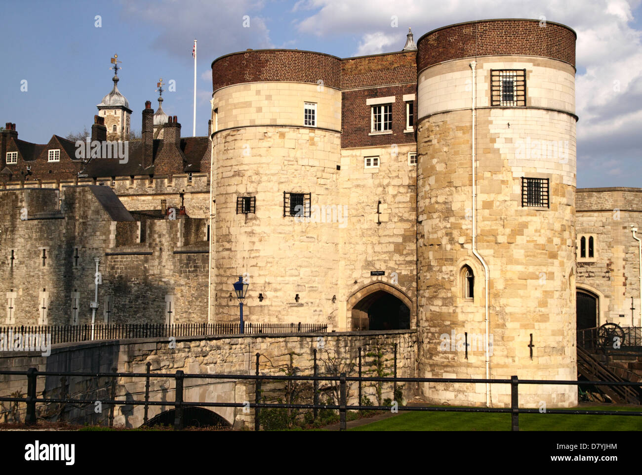 Byward Tower of the Tower of London Stock Photo - Alamy