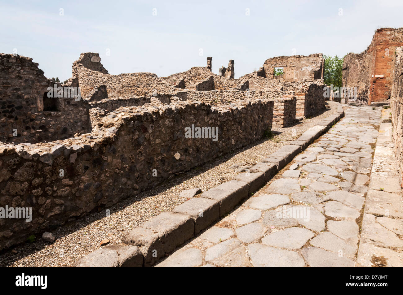 archeologic ruins of Pompeii in Italy Stock Photo - Alamy