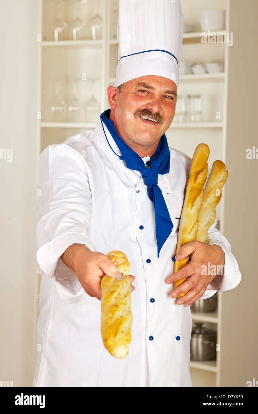 cook in kitchen Stock Photo - Alamy