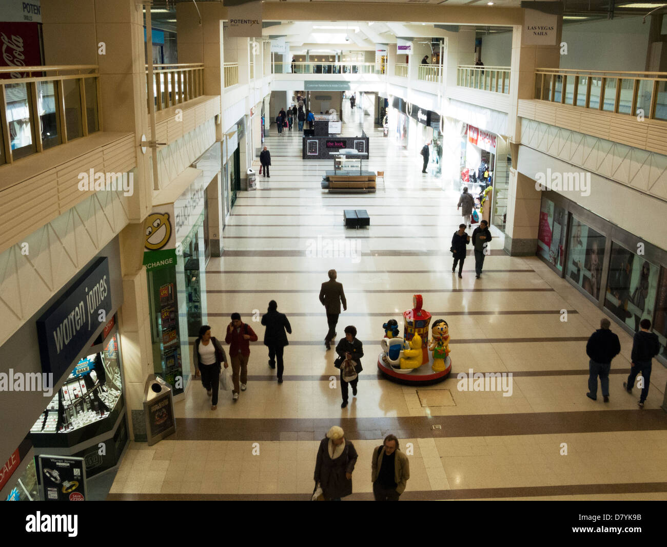 England broadmarsh broad marsh shopping center nottingham hi-res stock ...
