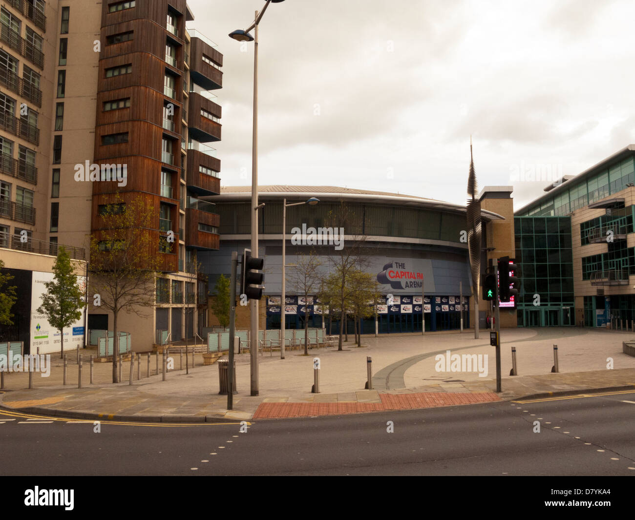 National ice centre nic exterior front nottingham city center hi-res ...