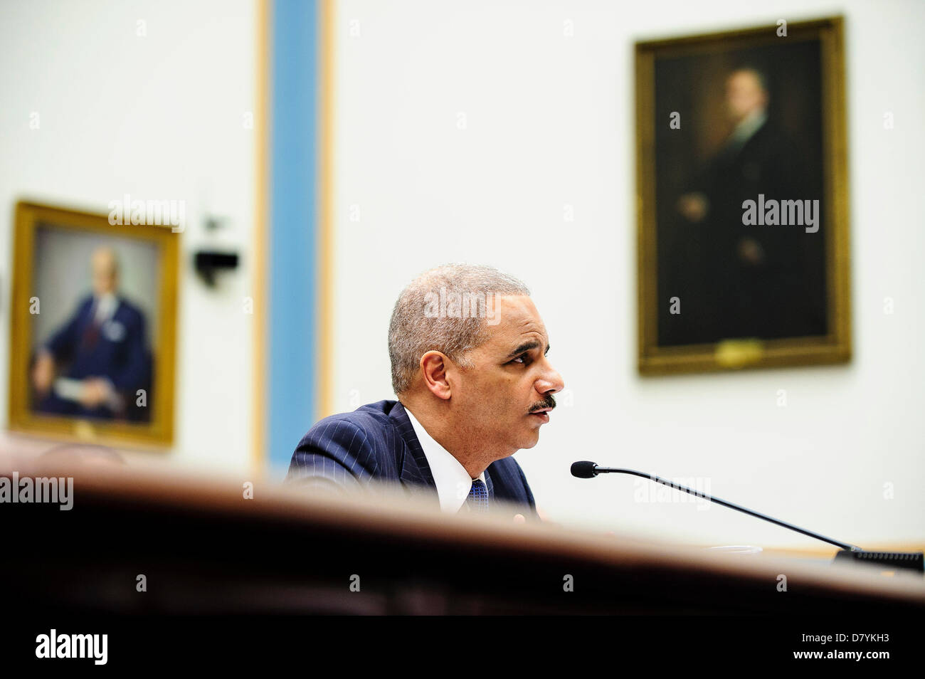 Washington DC, USA. 15th May, 2013. Attorney General Eric Holder ...