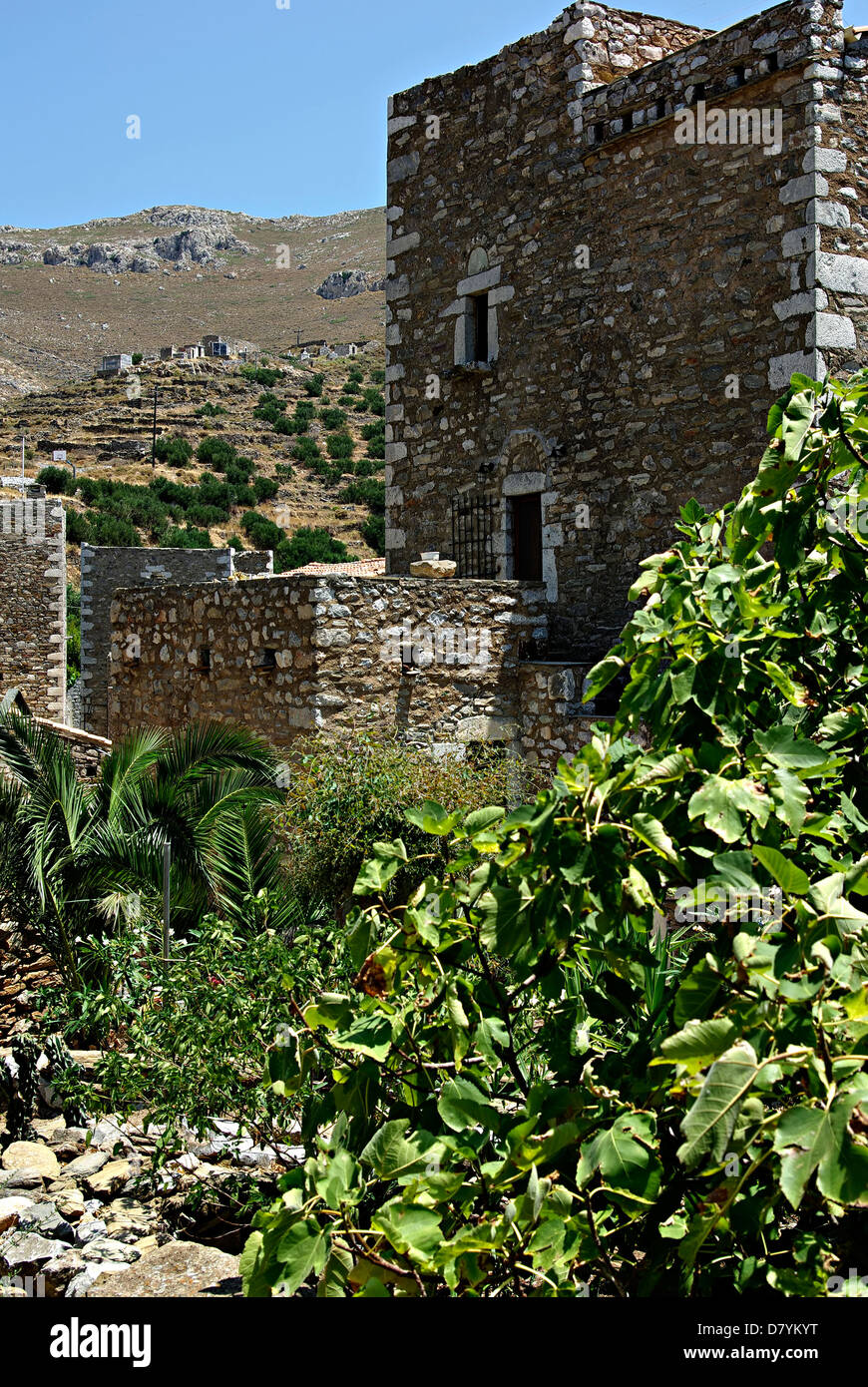 Old greek village hi-res stock photography and images - Alamy